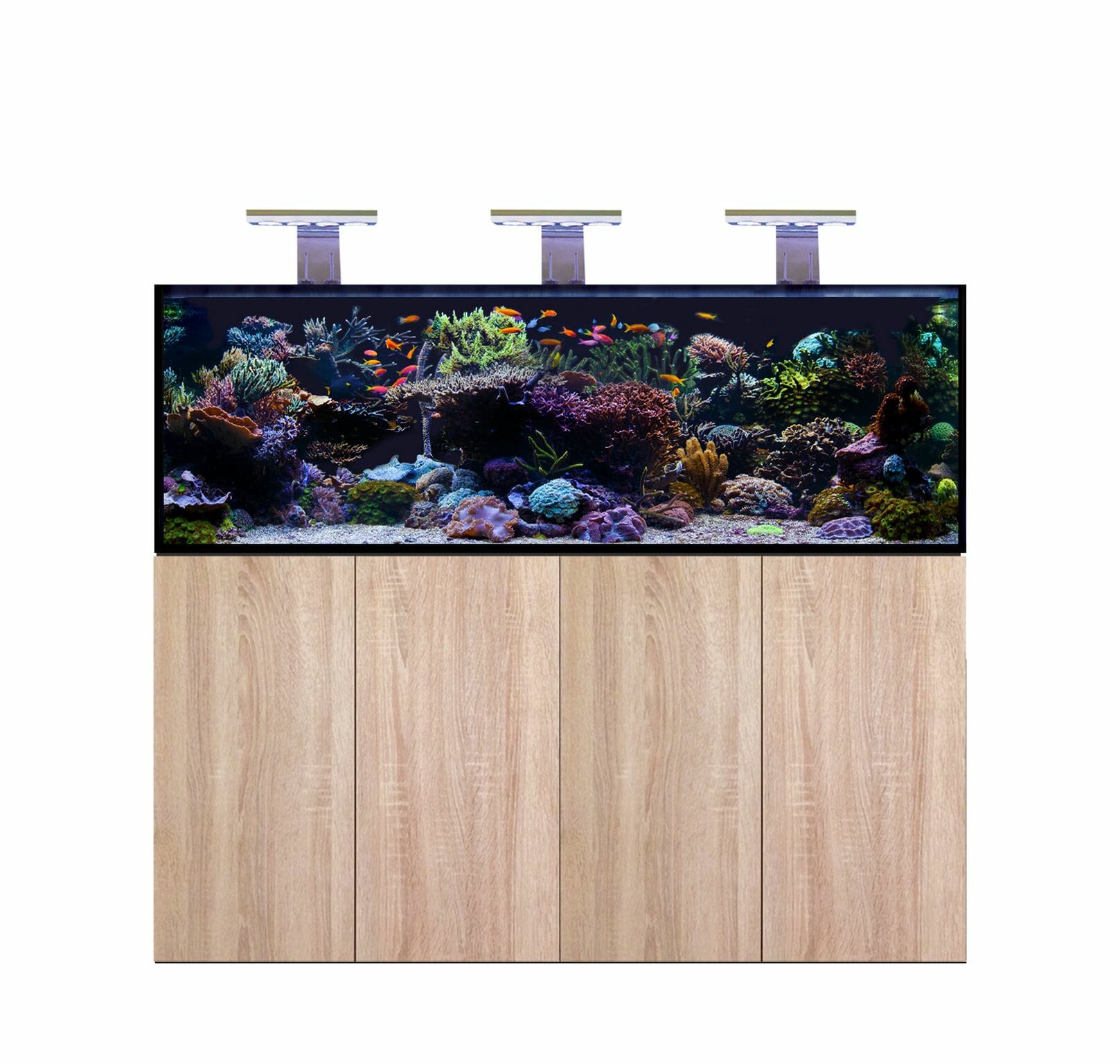 D-D AP Reef 1800 and Cabinet (Platinum Oak) – H2O Aquatics